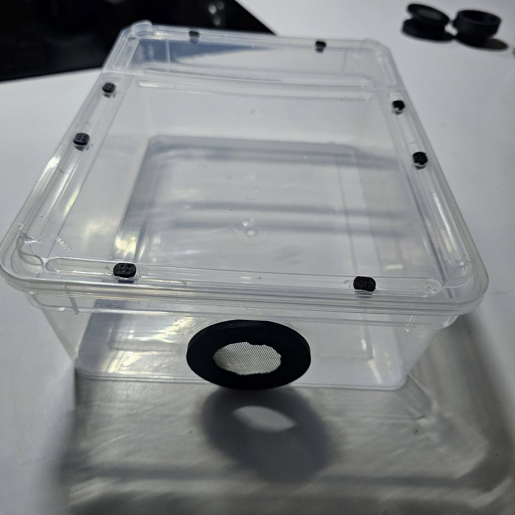 Pre-Vented BraPlast Tub 3L – Escape-Proof Enclosure With Metal Mesh ...