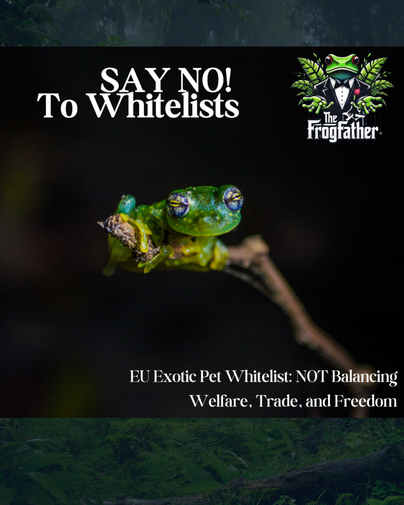 EU’s “Positive List” For Exotic Pets: What, Why, And Why Now - FROGFATHER