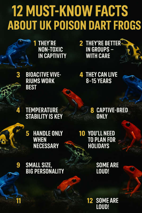 UK Poison Arrow Frogs: 12 Fascinating Facts & Care Tips For British ...