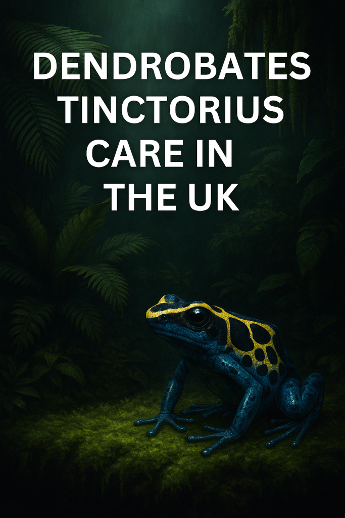 Dendrobates Tinctorius Care In The UK - FROGFATHER