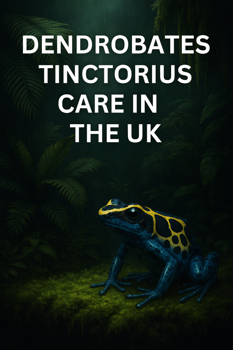 Dendrobates Tinctorius Care In The UK - FROGFATHER