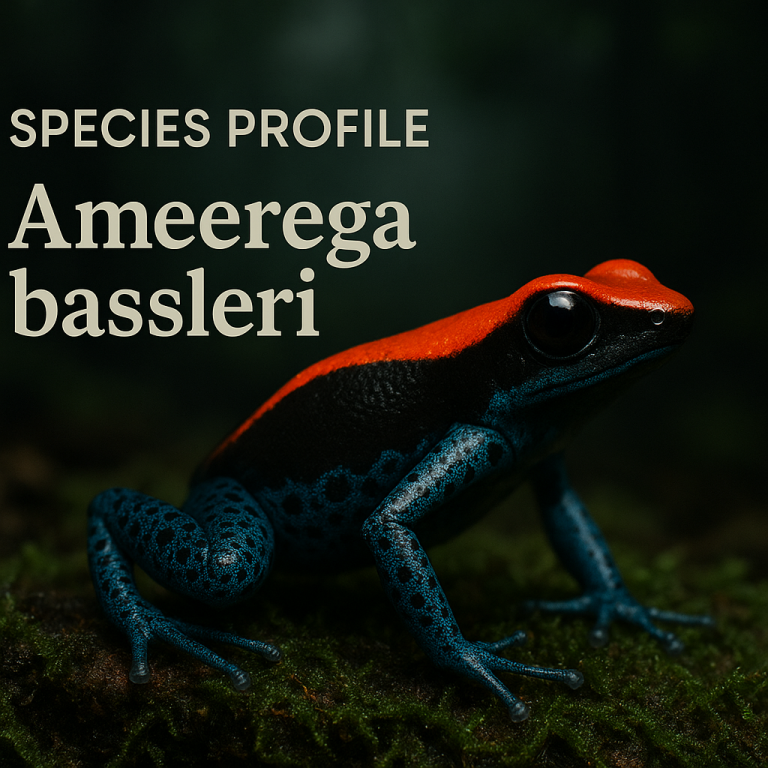 Ameerega Bassleri Dart Frog For Sale UK - FROGFATHER