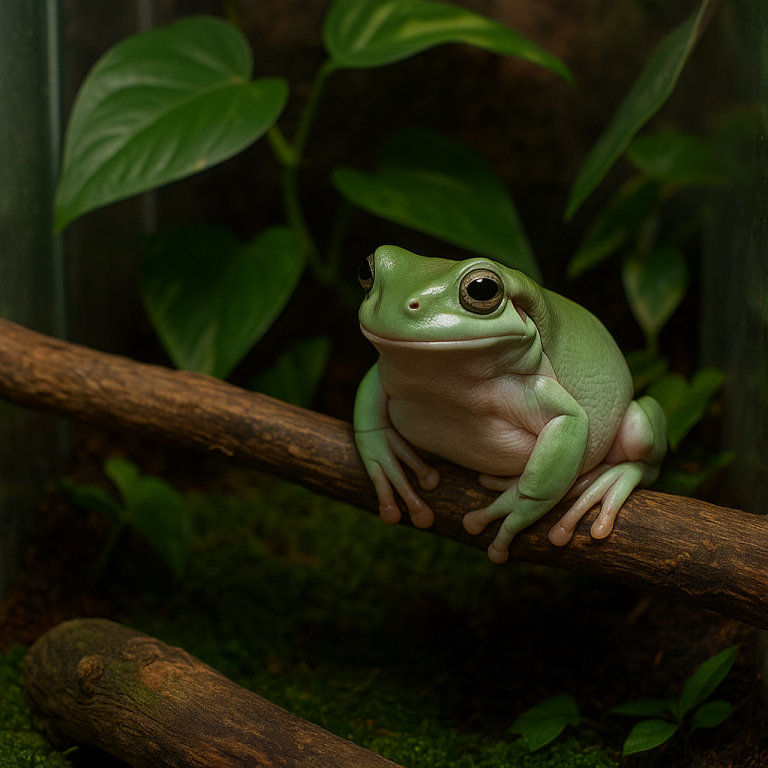 White’s Tree Frog Care Sheet (Litoria Caerulea) - FROGFATHER