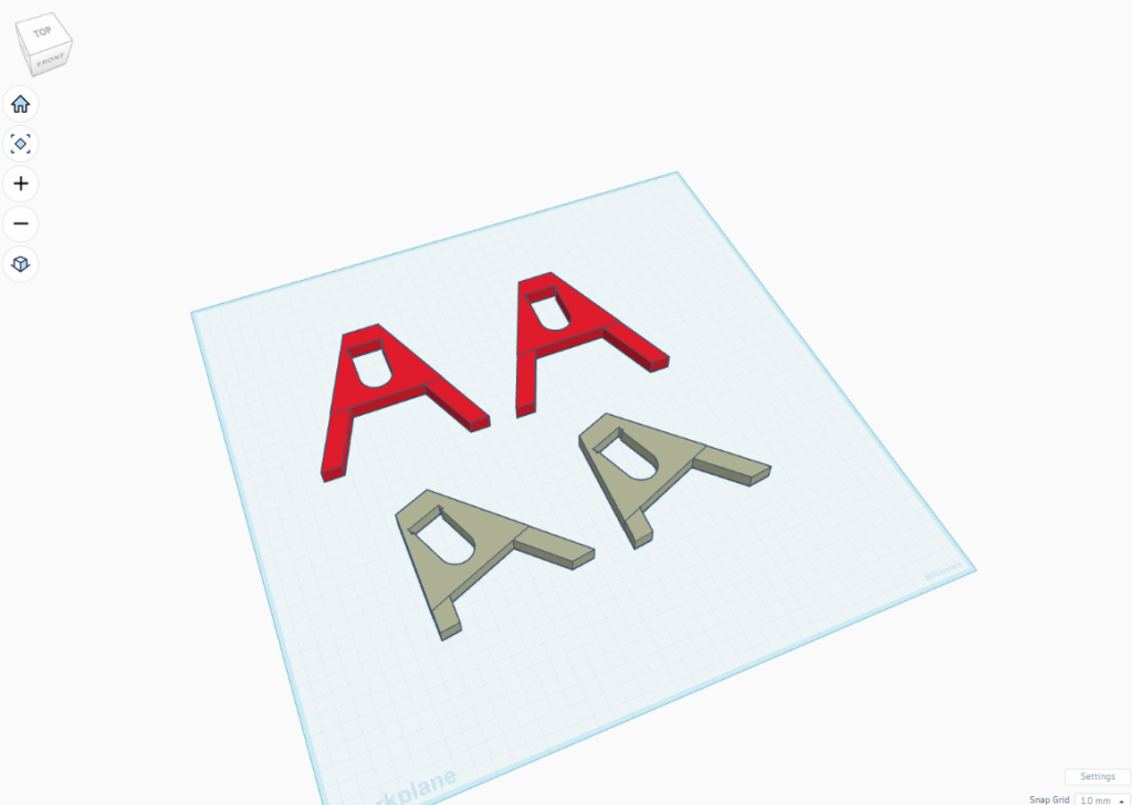 3D Printed Arcadia T5 Light Risers (Straight Or Angled) - FROGFATHER